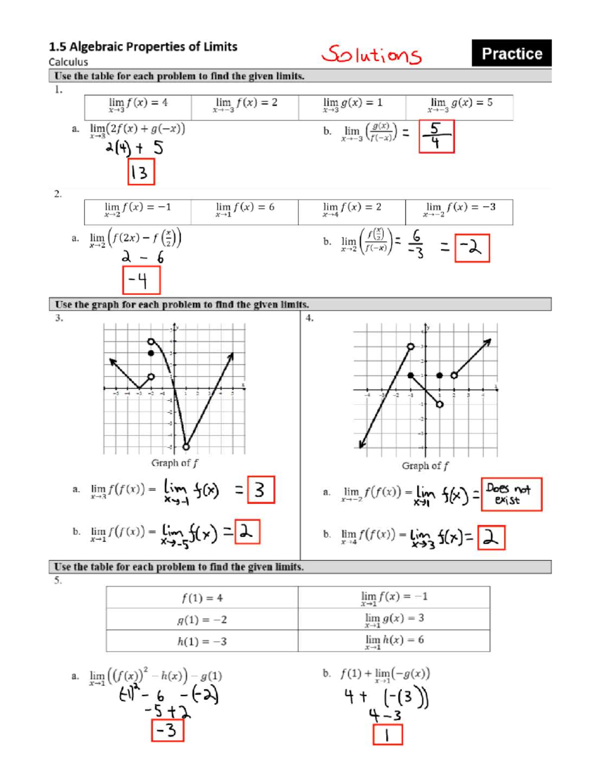 Calc 1 - vv vdv - BU699 - Avila - Studocu