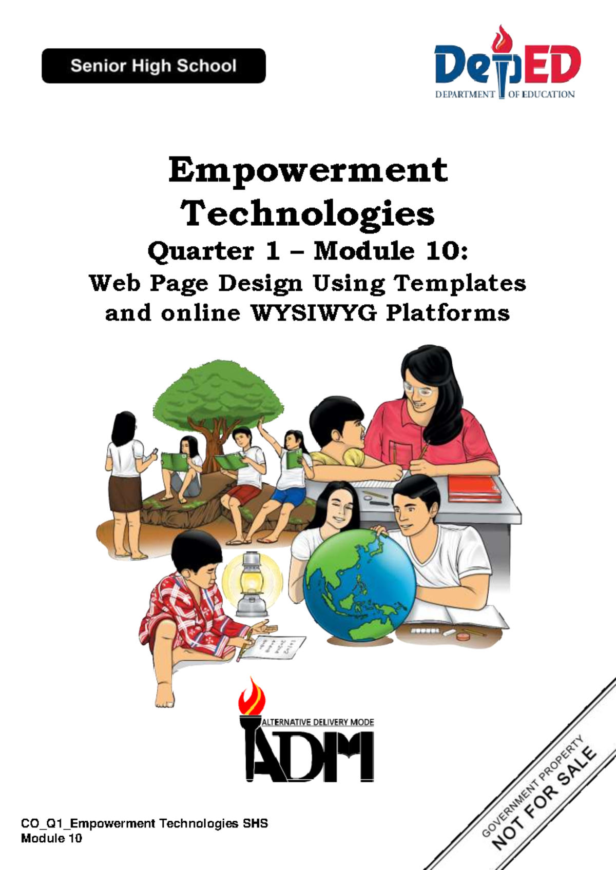 Etech Module 10 - ####### CO_Q 1 _Empowerment Technologies SHS Empowerment Technologies Quarter ...