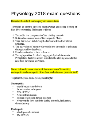 X-MDU11004-1 PAST PAPER MEDICINE TCD - Medicine - Studocu