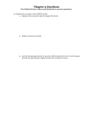 Chapter 8 Questions - Sec. 8.5 to 8.8 Due 4-2 - Chapter 8 Questions Use ...