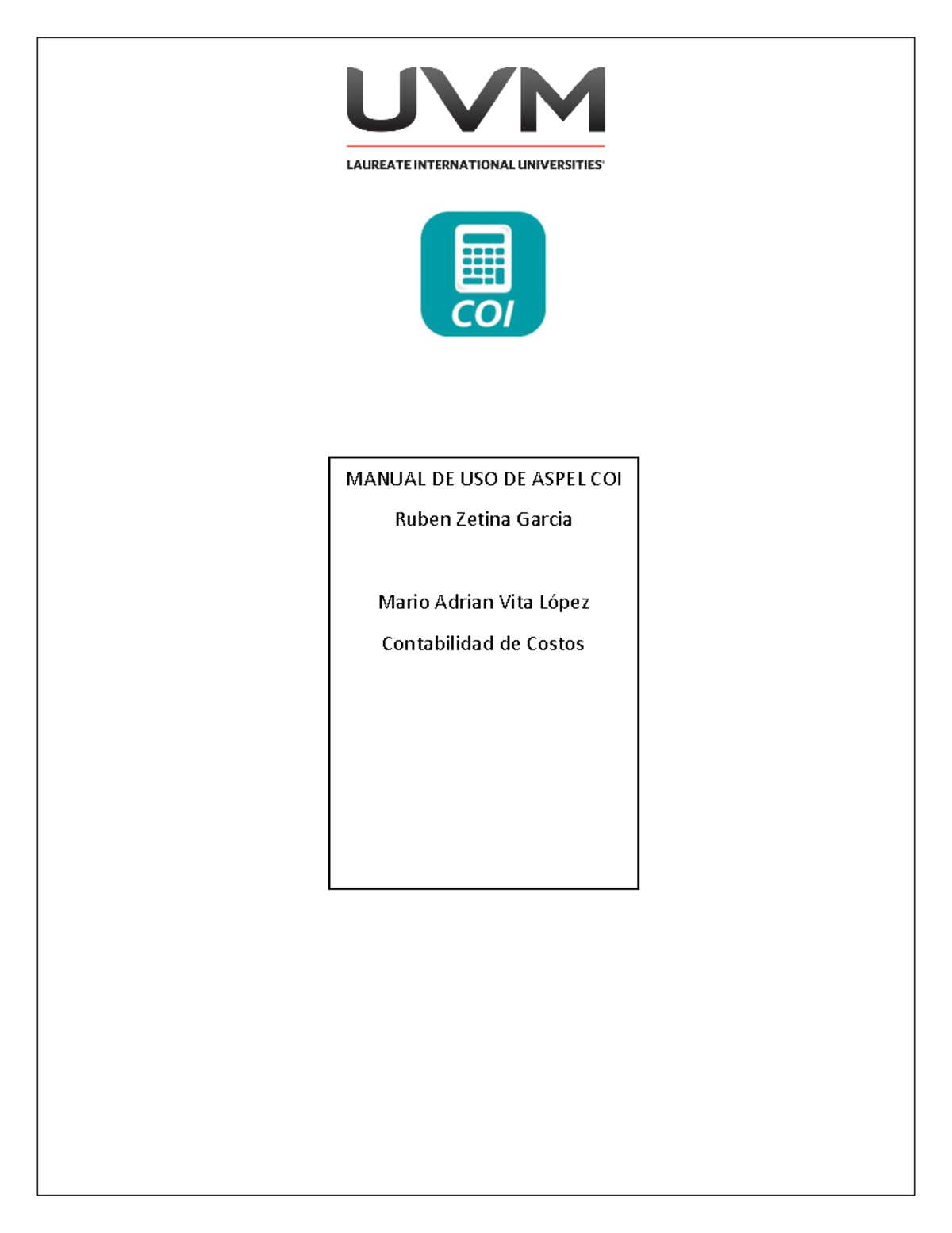 Manual DE Descaga Aspel COI MAVL - MANUAL DE USO DE ASPEL COI Ruben ...