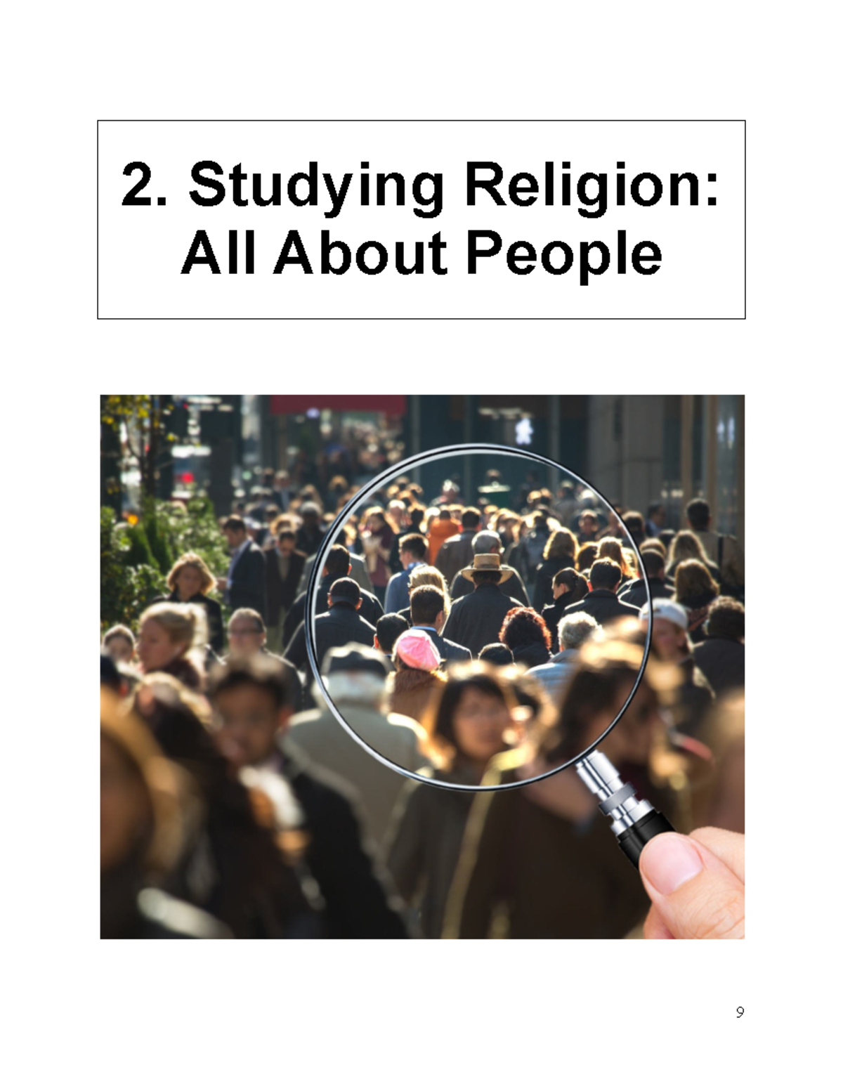 2-Studying+Religion - Lessons 1 and 2 - 2. Studying Religion: All About ...