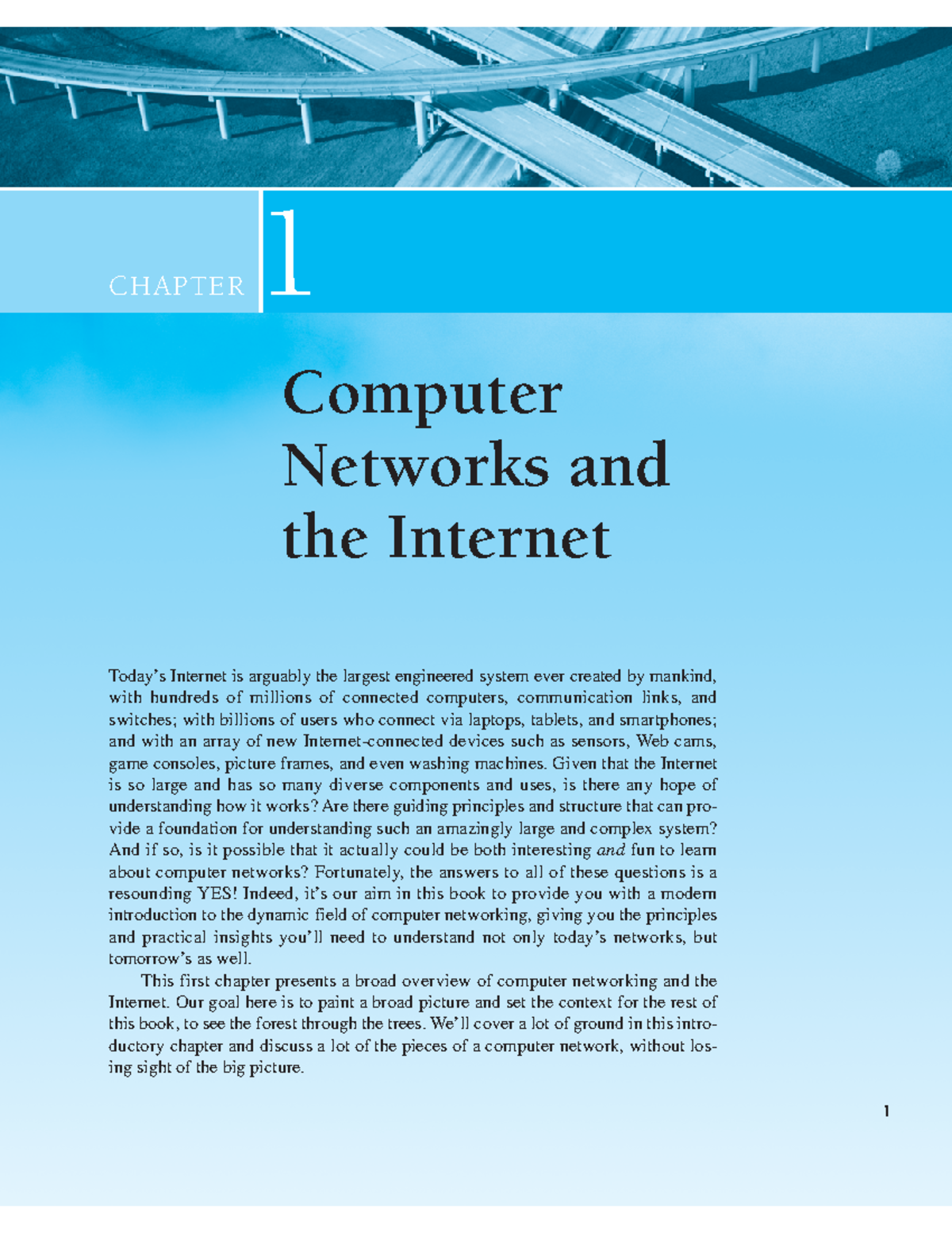 Chapter 01 - Computer Networking - A Top-Down Approach 6e - CHAPTER 1 ...