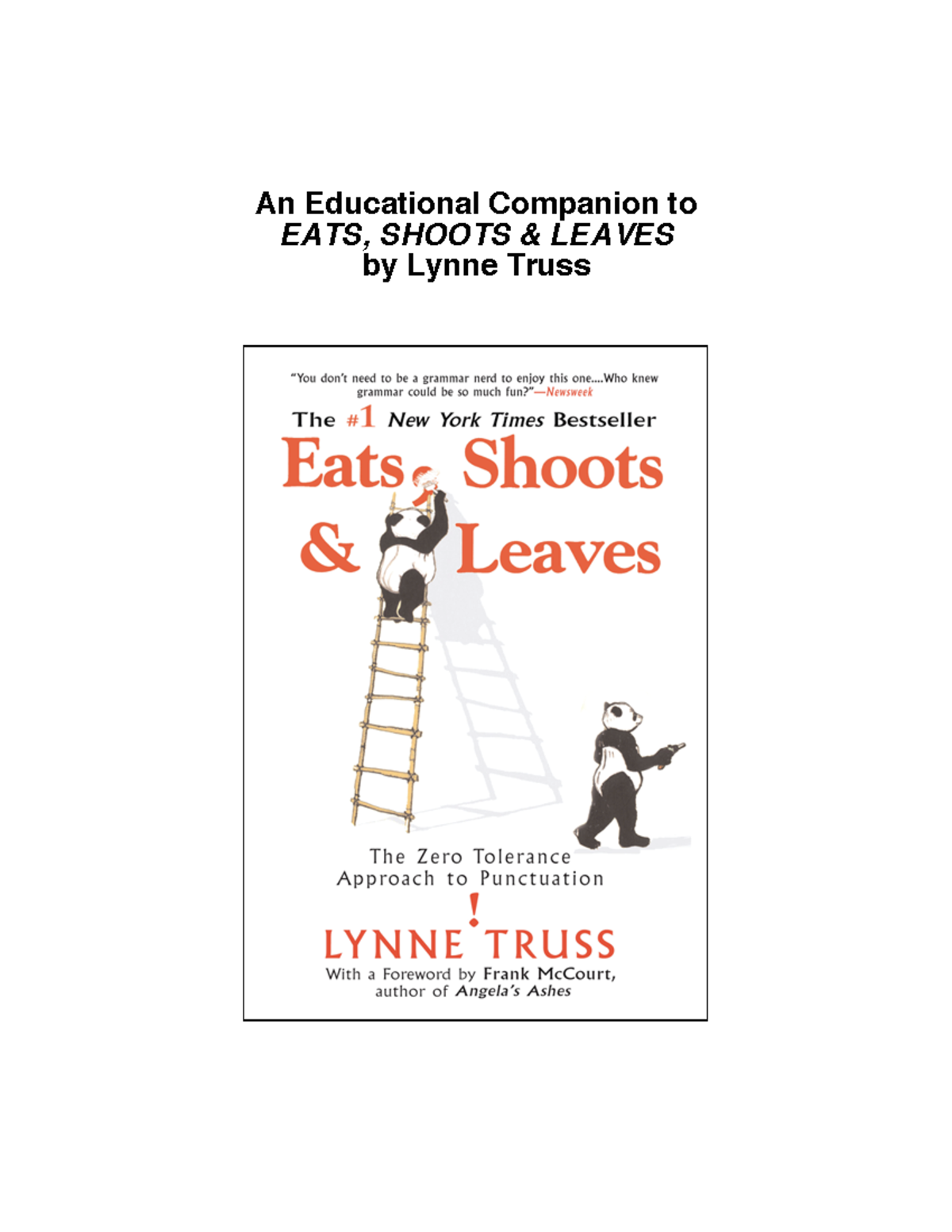 Eats, shoots & leaves Study Guide - An Educational Companion to EATS ...