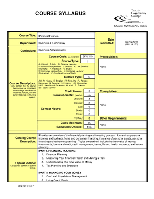 Classes AND Kinds OF Credit - CLASSES AND KINDS OF CREDIT 1.) PERSONAL ...