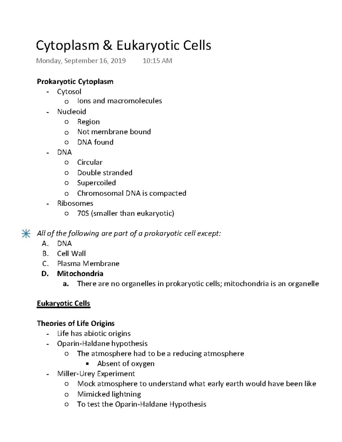 Cytoplasm & Eukaryotic Cells - Warning: TT: undefined function: 32 Prokaryotic Cytoplasm Cytosol ...