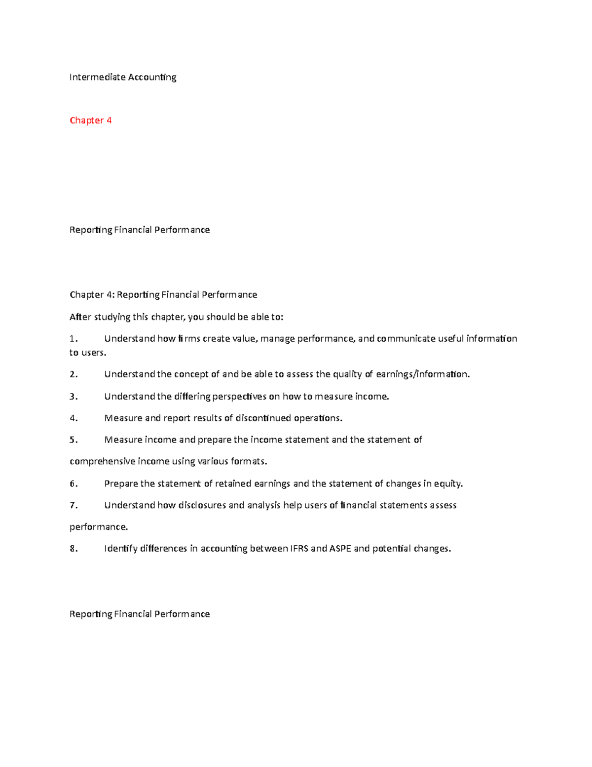 Chapter 4 -Financial Accounting 1 - Intermediate Accounting Chapter 4 ...