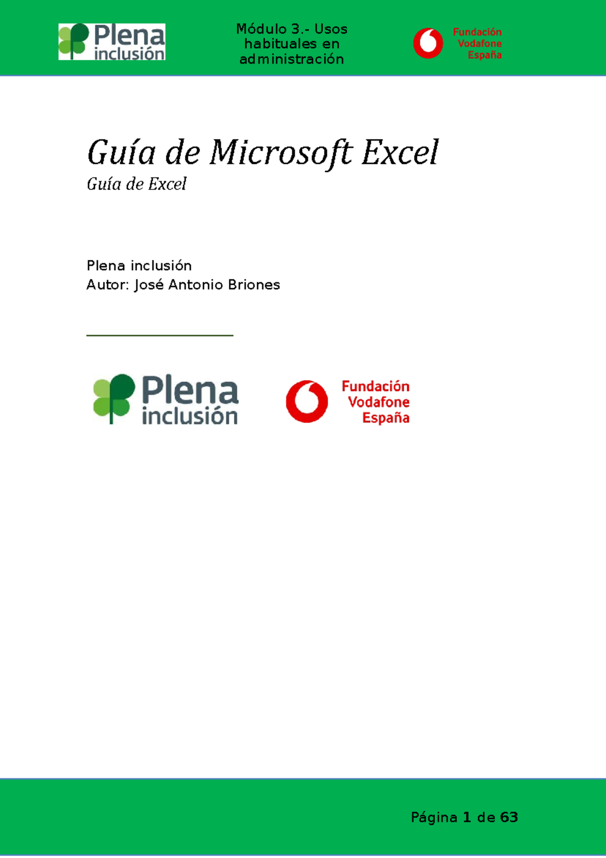 Plena-inclusion-Murcia.-Guia-de-Excel - Guía de Microsoft Excel Guía de ...