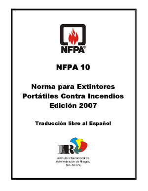 NFPA-1410-2010 - contra incendios - NFPA ® 1410 Norma sobre ...