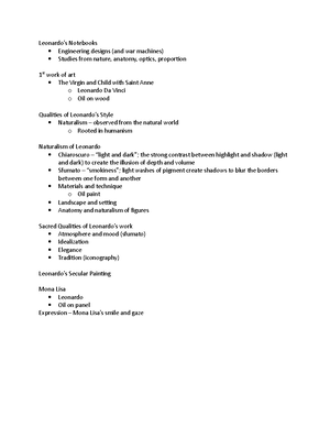 Art Historical Analysis Worksheet 2 - ARH 104 Art Historical Analysis ...