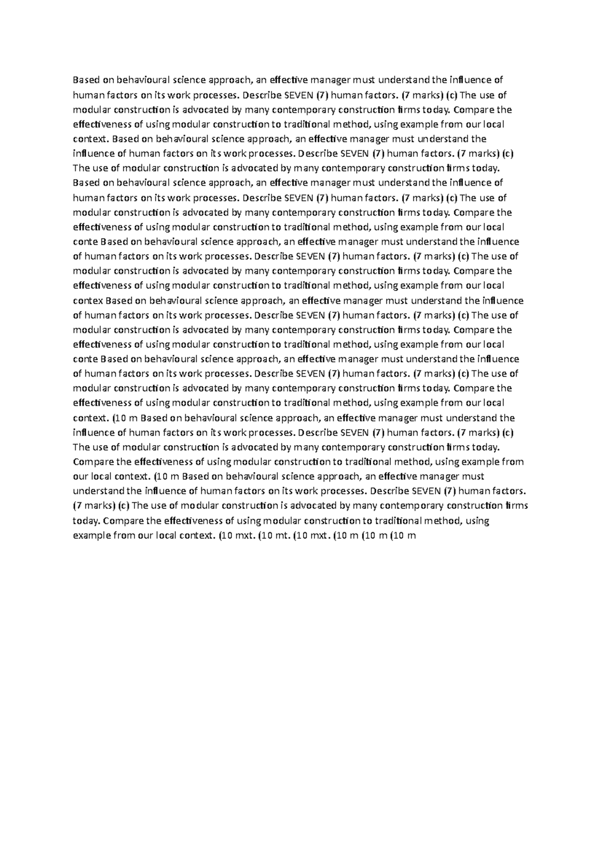 Sst101 answers exam - tips for exams - Based on behavioural science ...