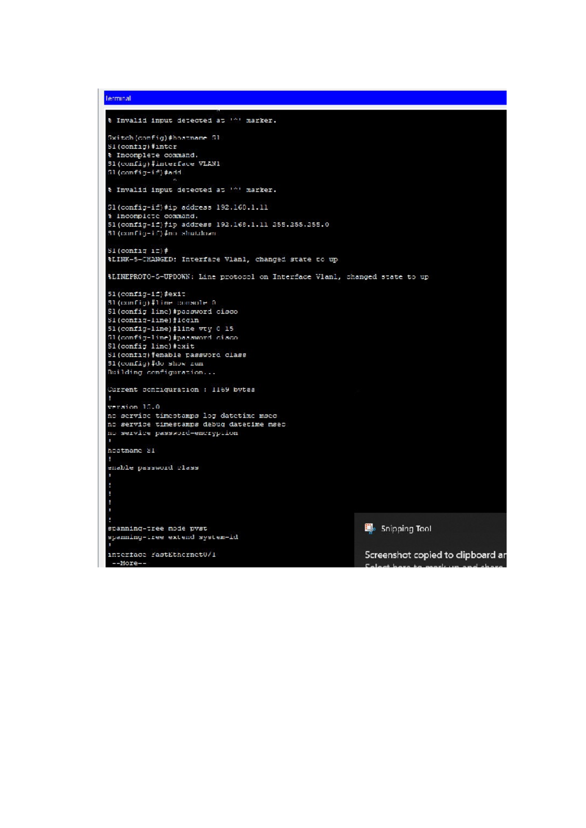 Group-4 IS1904 NWC204 LAB2-3.4.4 1 - Computer Networking - Studocu