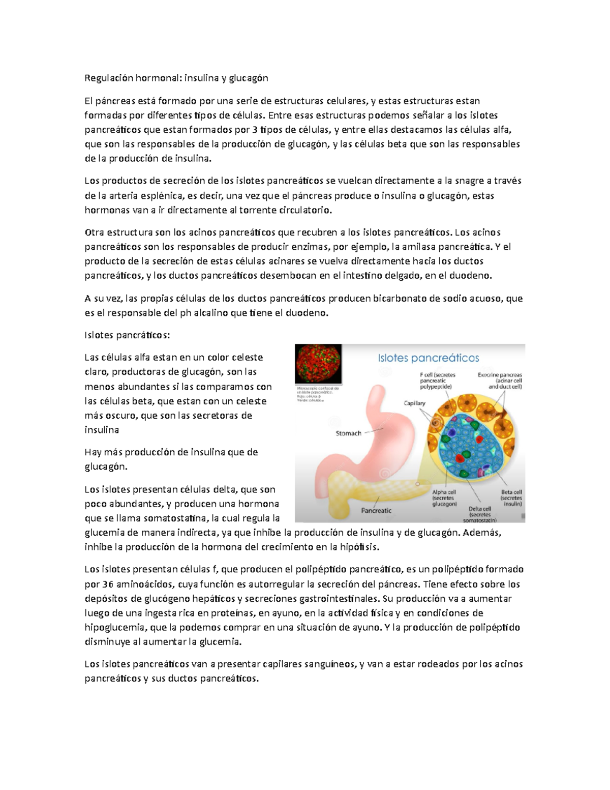 Diabetes - definición y explicación de DM - Regulación hormonal ...