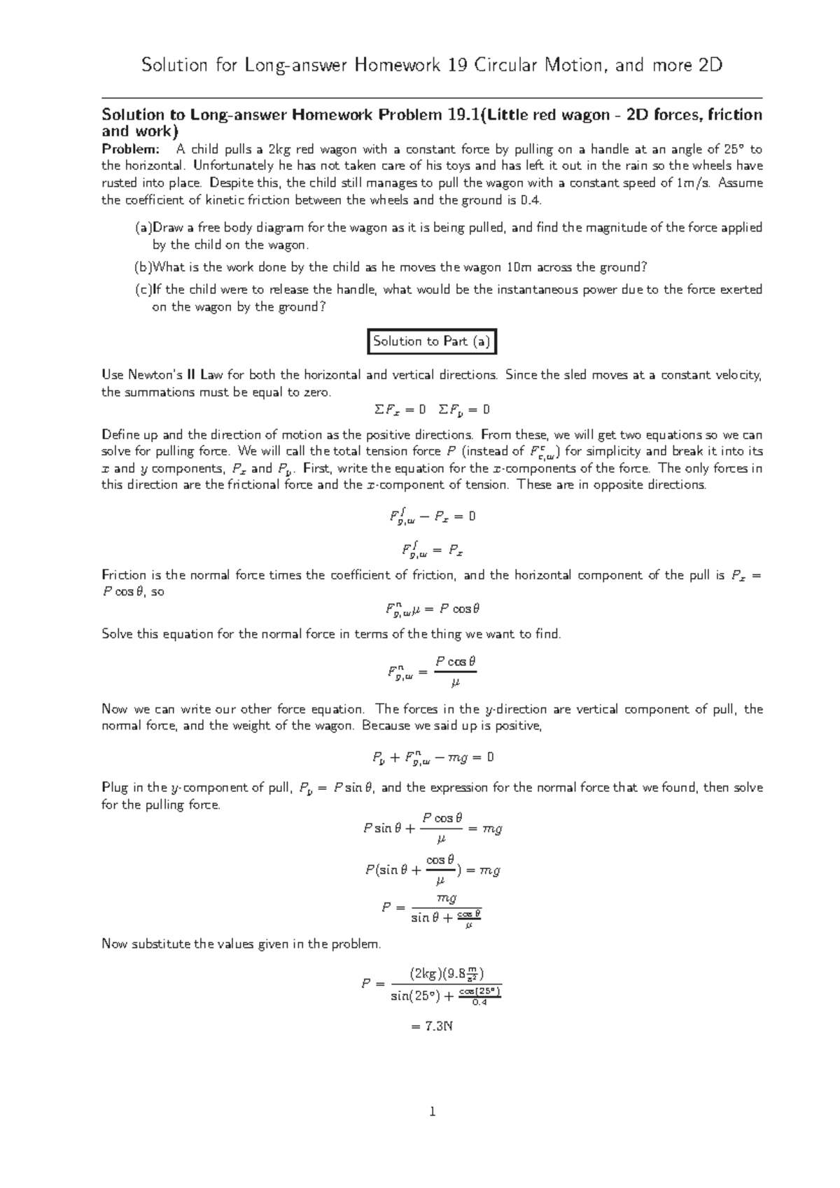 Homework-19-sln - Long Homework Solution 19 - Solution for Homework 19 ...