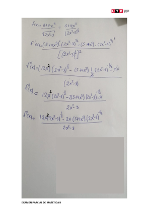 matemática para los negocios II - 13692 - UTP - Studocu