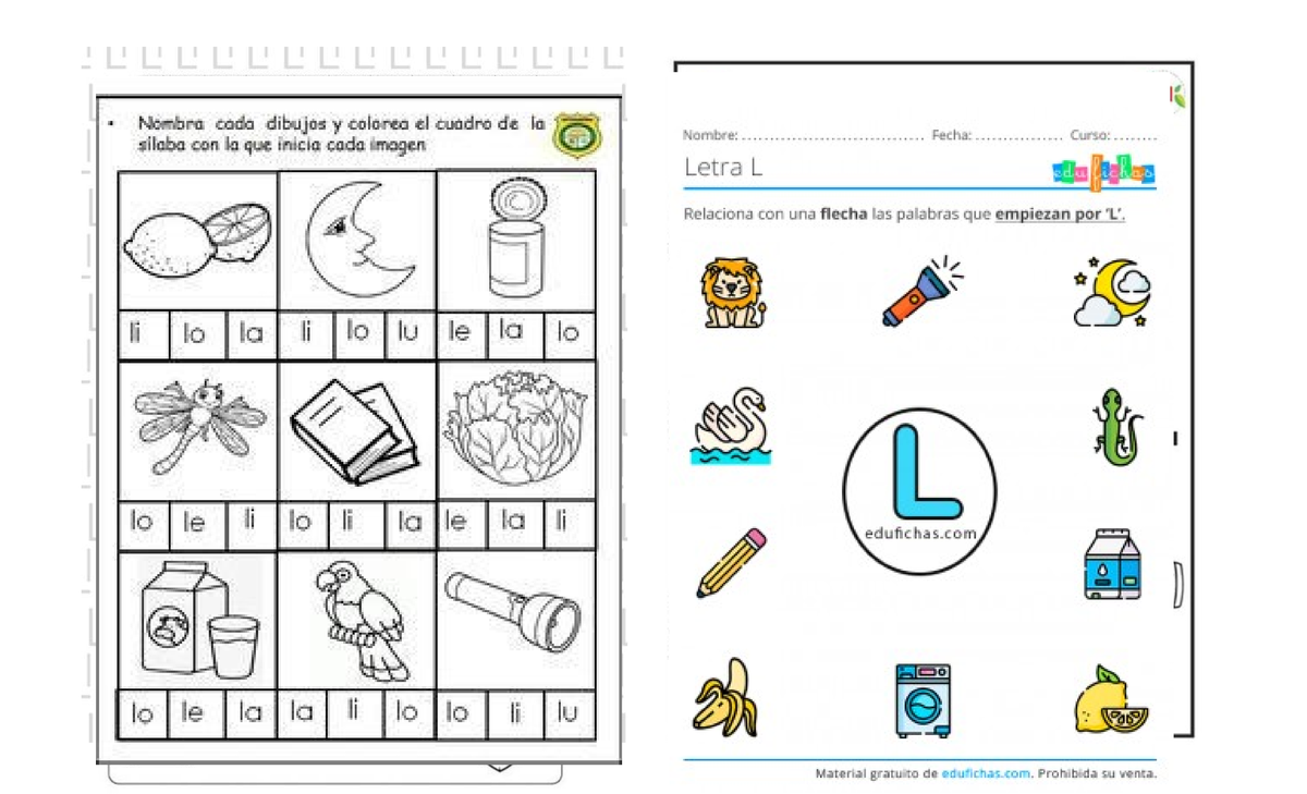 Letra L- S -P-T - Practica Lenguaje y Habla - Studocu