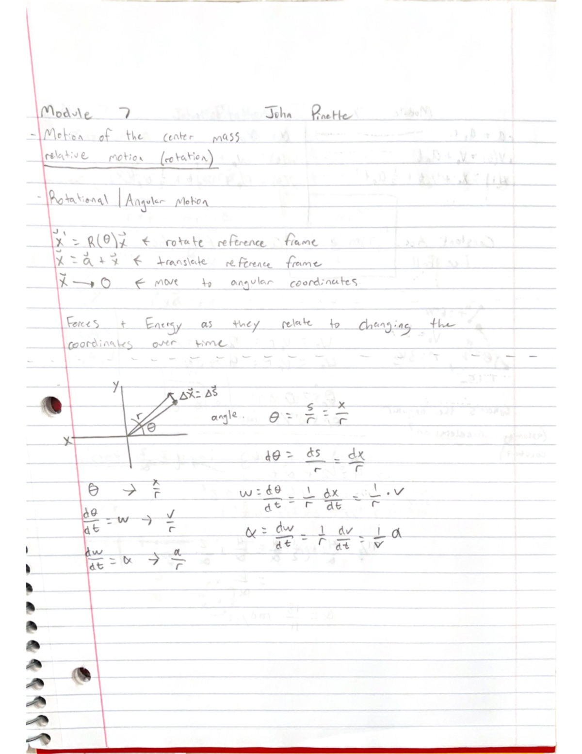 Module 7 Notes - (lodle Joha(。 MokoAafthe (いnltr MQS rレl村し rotio4 ;Fa ...