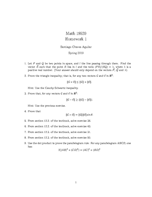 HW13 - Homework - HOMEWORK 13: DUE 5/27/ (1) Determine the radius of ...