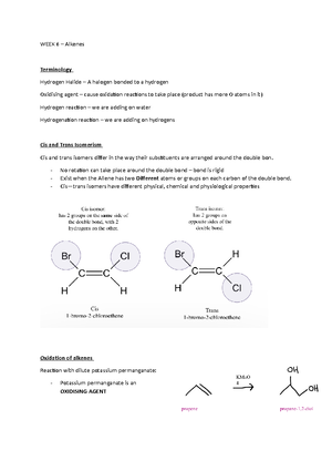 Stereochemistry and Chirality - Week 2 – Stereochemistry and Chirality ...