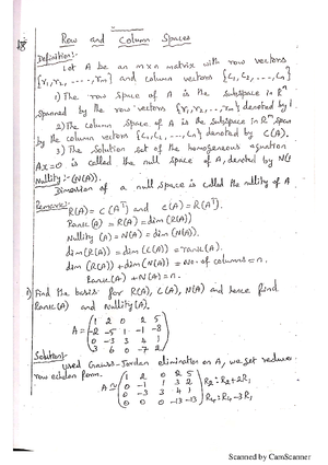 Hoffman and kunze solution - Linear Algebra Hoffman Kunze 2nd edition Answers and Solutions to ...