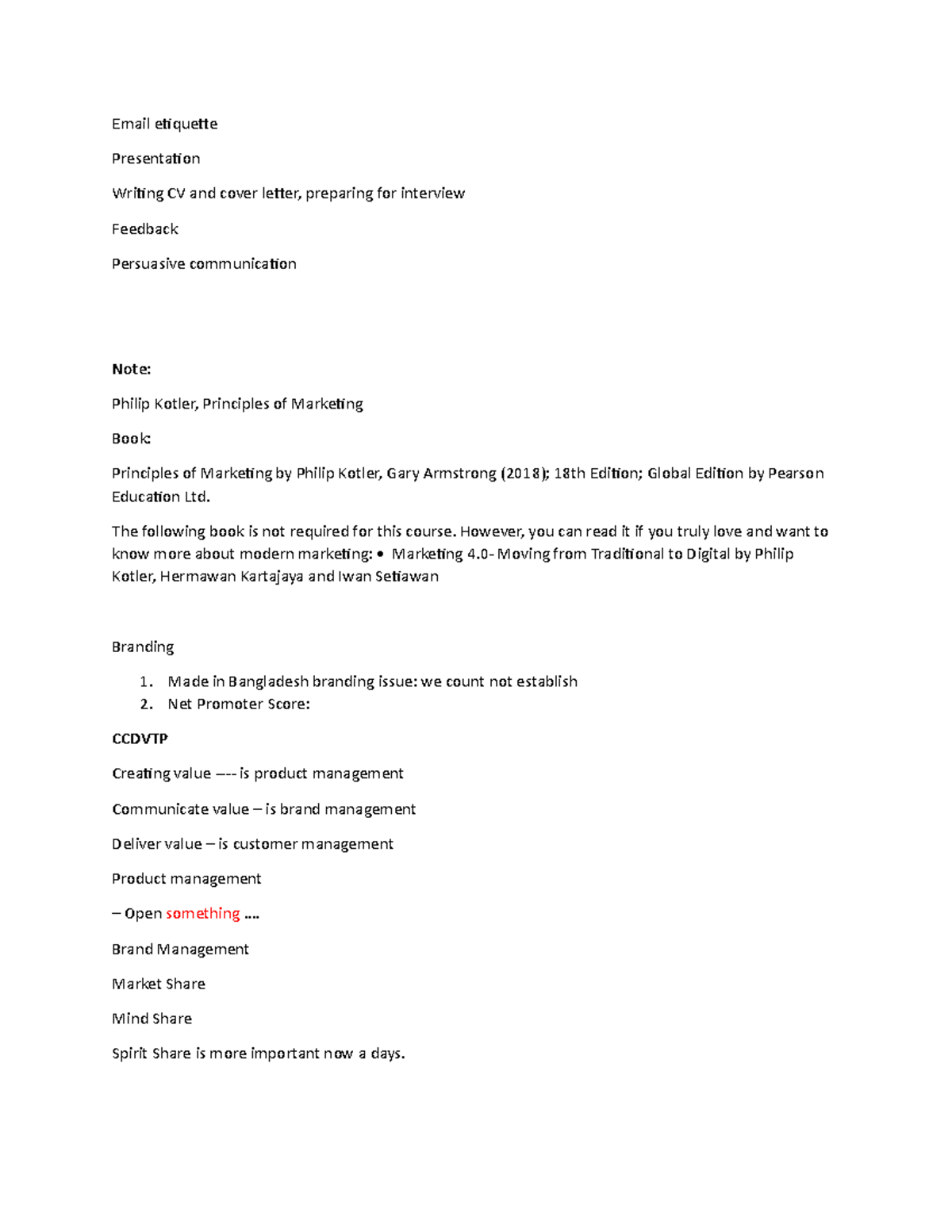 Business Communication Report - Email etiquette Presentation Writing CV ...