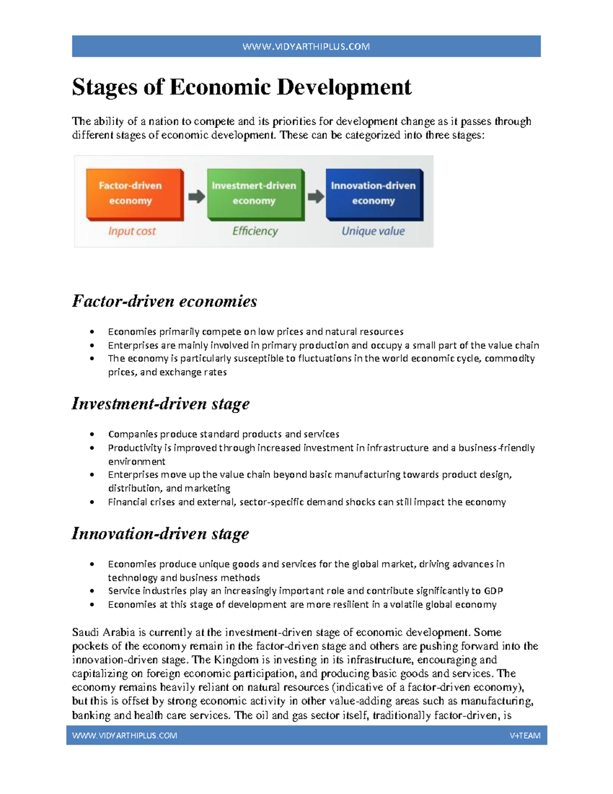 Unit2 - ed summary - WWW.VIDYARTHIPLUS WWW.VIDYARTHIPLUS V+TEAM Stages ...