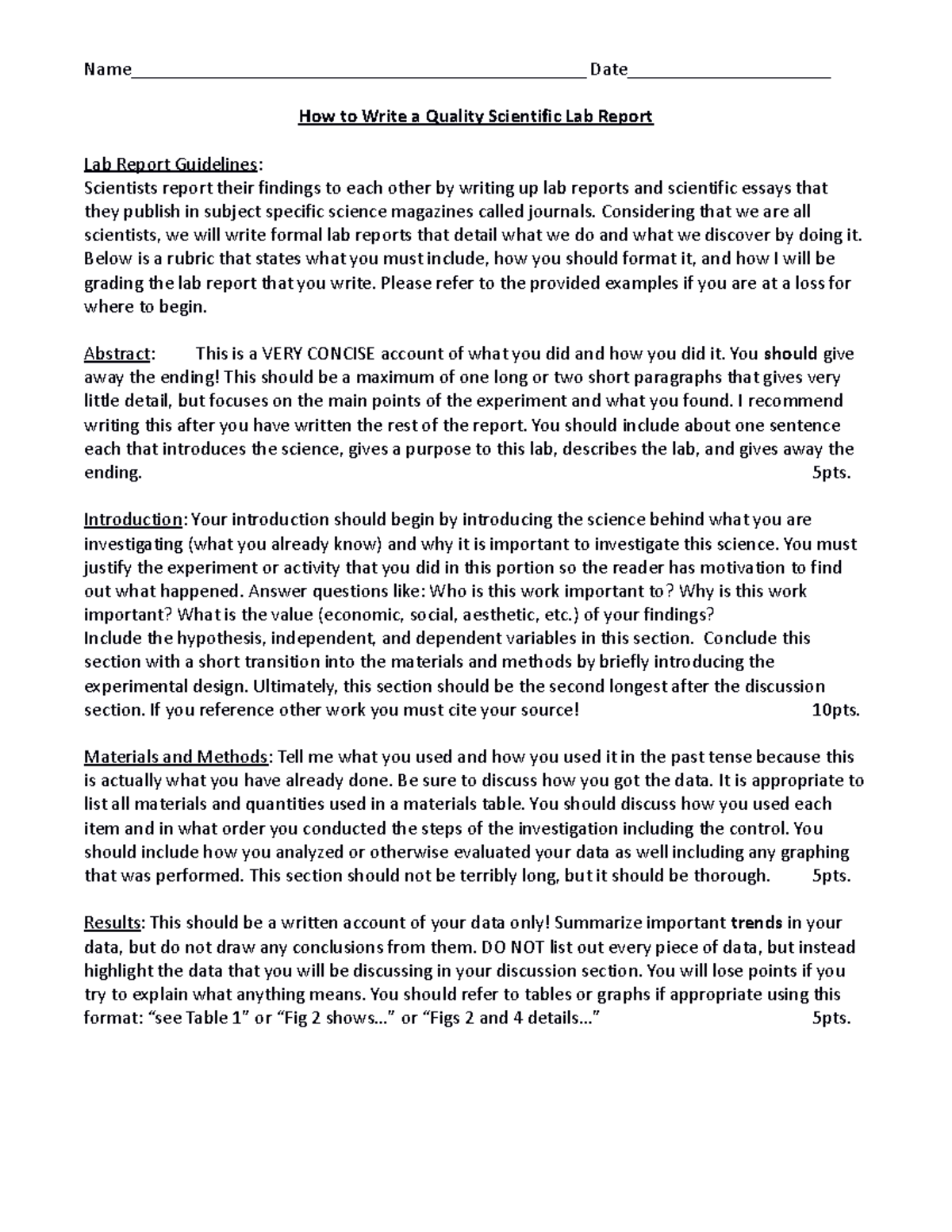 Lab+Report+Guidelines - Name ...