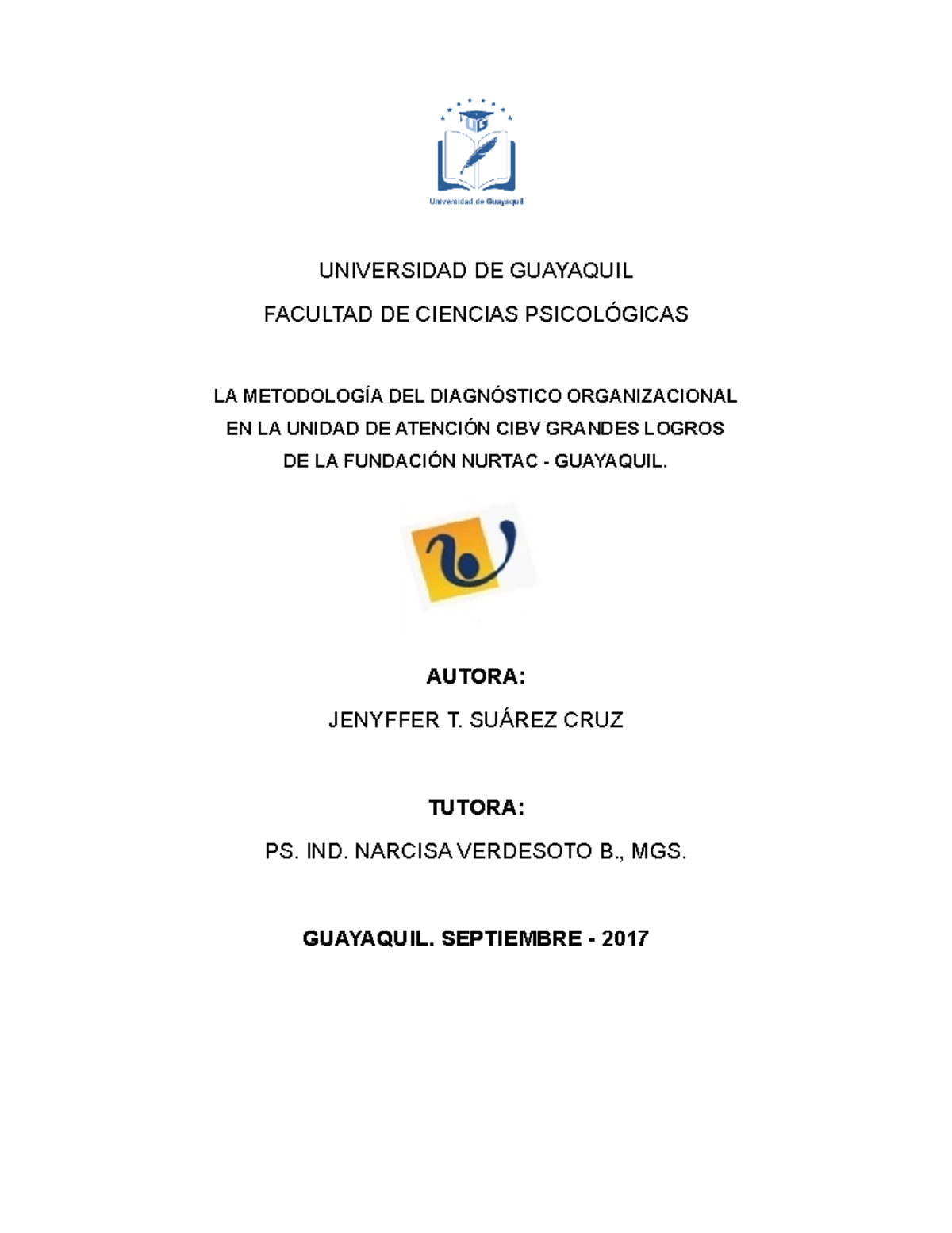 Trabajo de Sistematización de Experiencias - Diagnóstico Organizacional ...