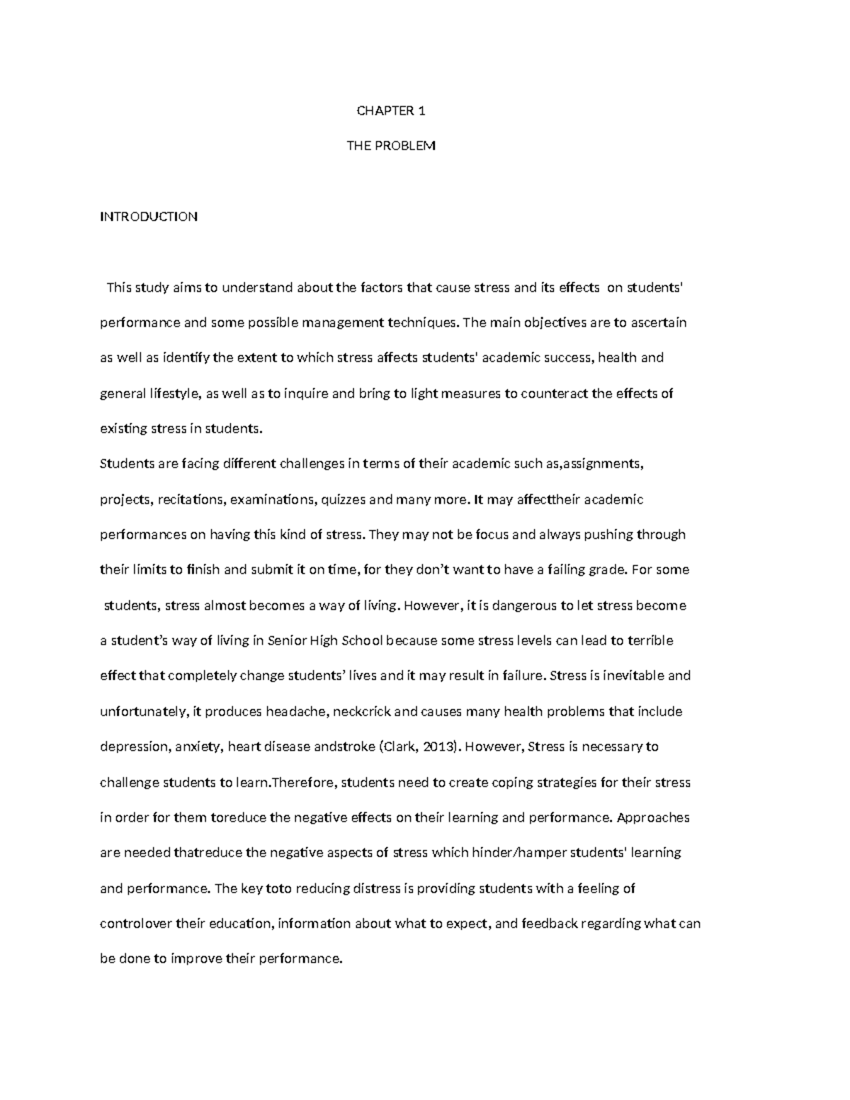 Chapter 1-WPS Office - CHAPTER 1 THE PROBLEM INTRODUCTION This study ...