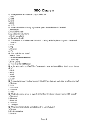 GEO292 Analysis 4 - The ability to alleviate suffering and improve the ...