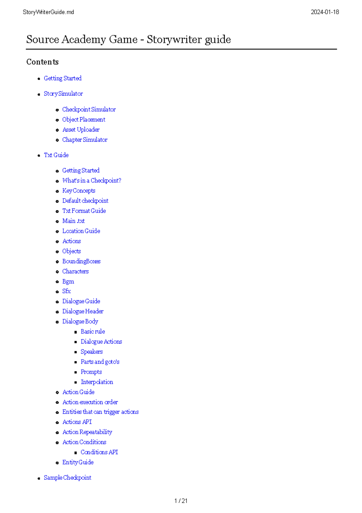Source Academy Story Writer Guide - Source Academy Game - Storywriter ...