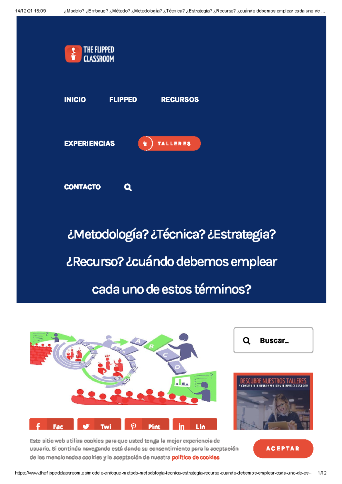 ¿Modelo ¿Enfoque ¿Método ¿Metodología ¿Técnica ¿Estrategia ¿Recurso ¿cuándo debemos emplear cada ...