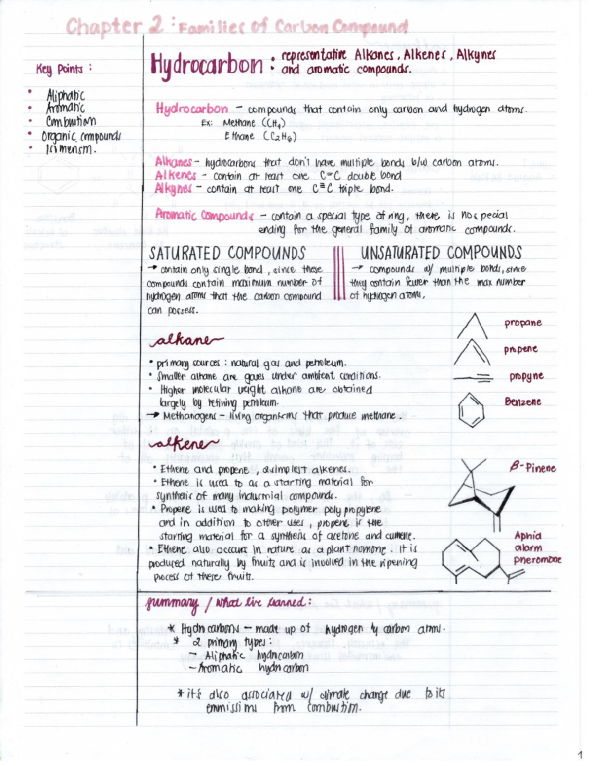 Solomons Organic Chemistry Notes Chapter 2 - General Chemistry (Organic ...