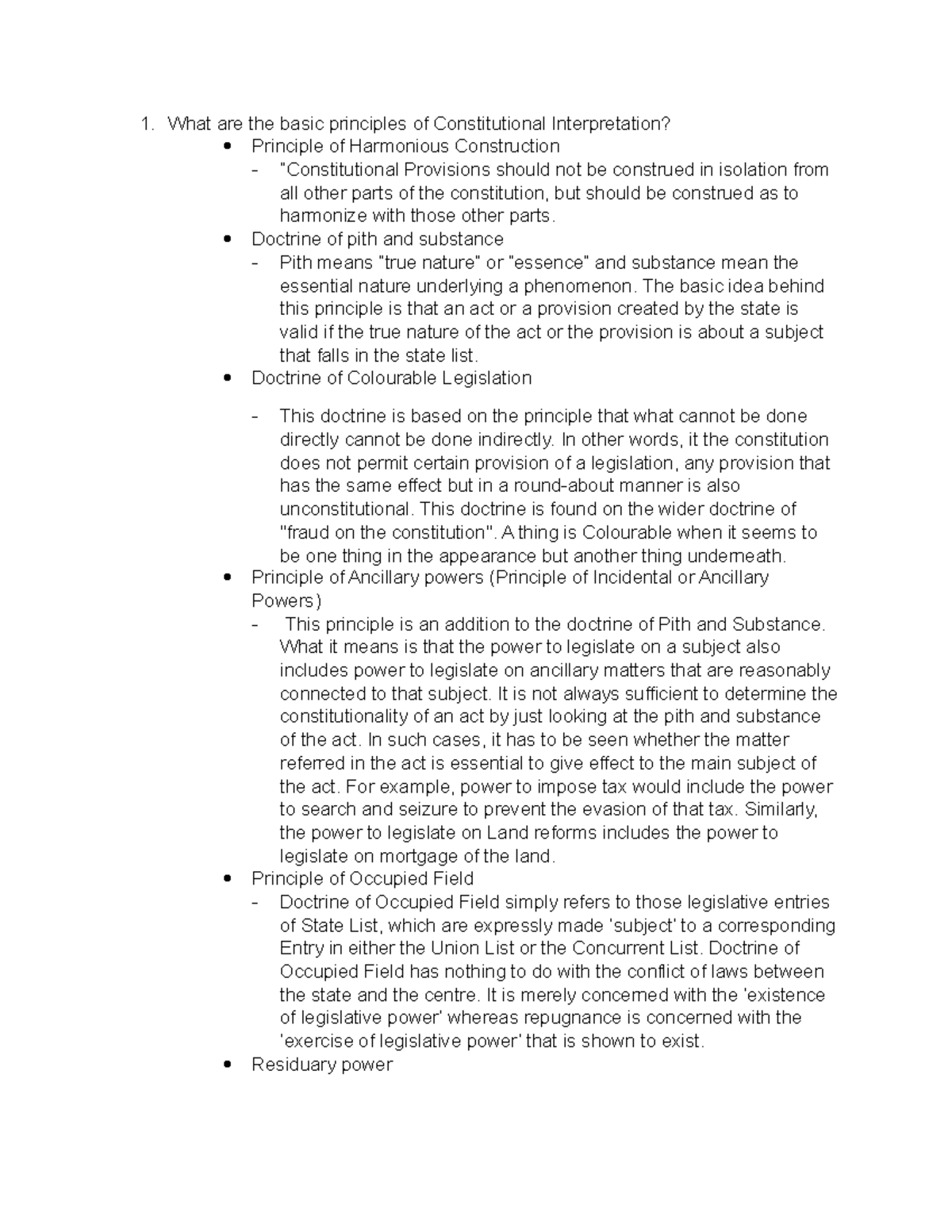 Humanrights - Criminology Related - What are the basic principles of ...