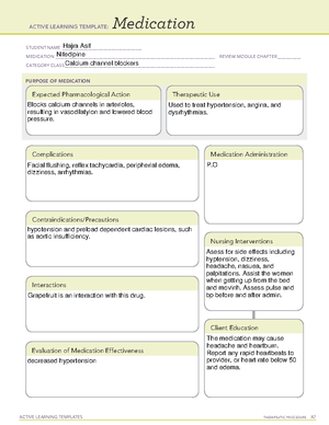 Active Learning Template - Preterm Labor - ACTIVE LEARNING TEMPLATES ...