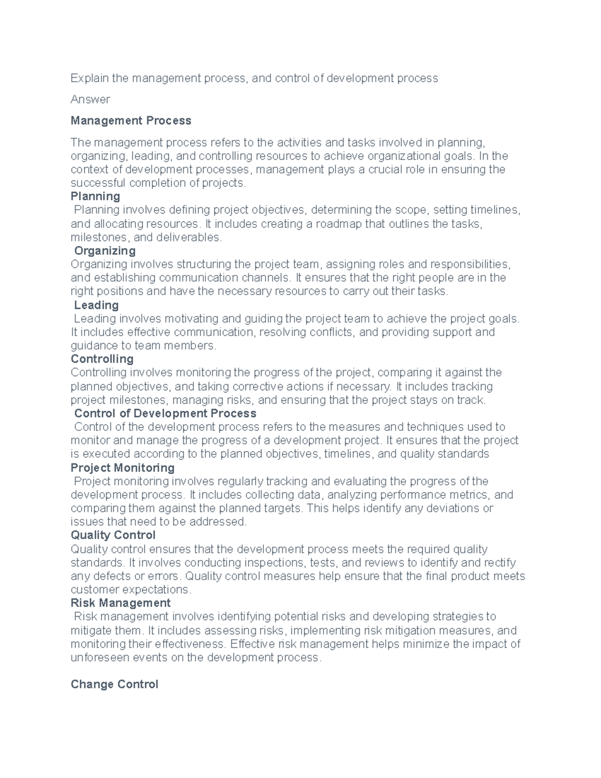 Question - RESEARCH METHODOLOGY - bcom degree - KCAU - Studocu