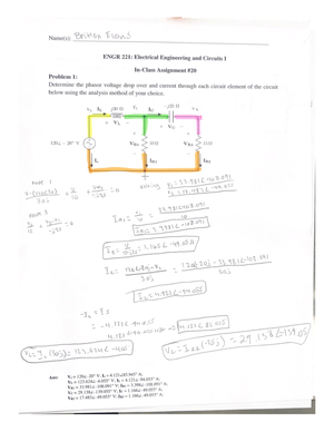 ENGT 120 Homework 5 - ENGT 120 Homework 5 NOTE: Use engineering format ...