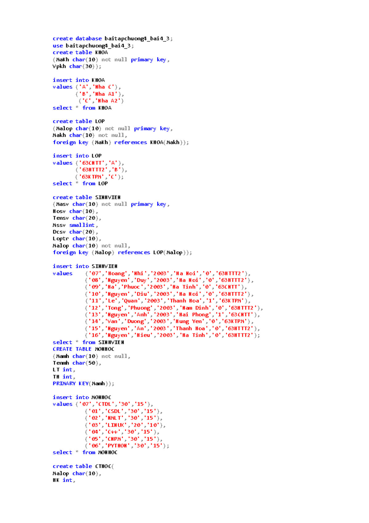 SQL TH2 2151163672 - sdfghjkl - create database baitapchuong4_bai4_3 ...