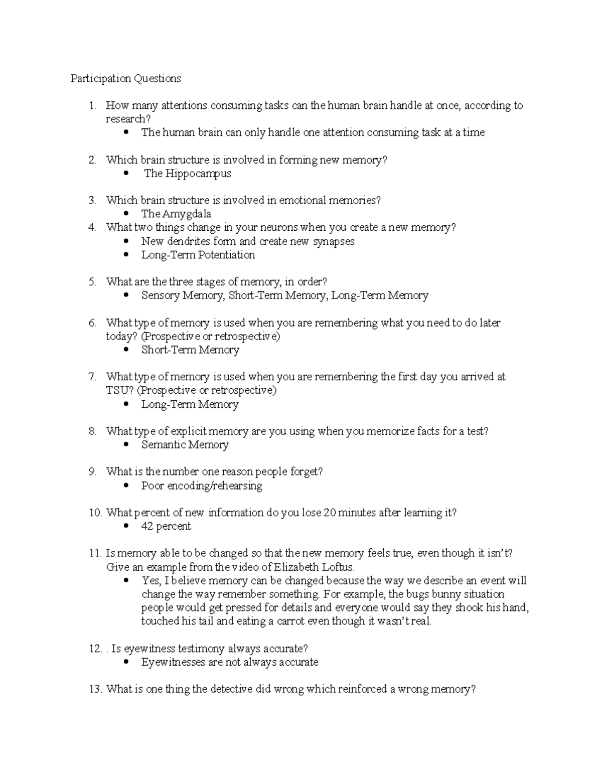 Participation Questions #5 lecture assignment helpful - Participation ...