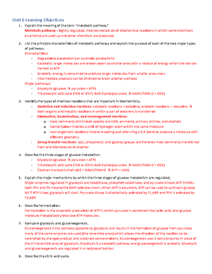 Unit 1 Biochemistry - Text notes and commentary - Unit 1 Biochemistry ...