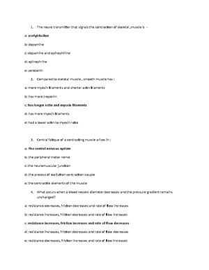 HUMB1001 - Curtin - Integrated Systems Anatomy and Physiology - Studocu