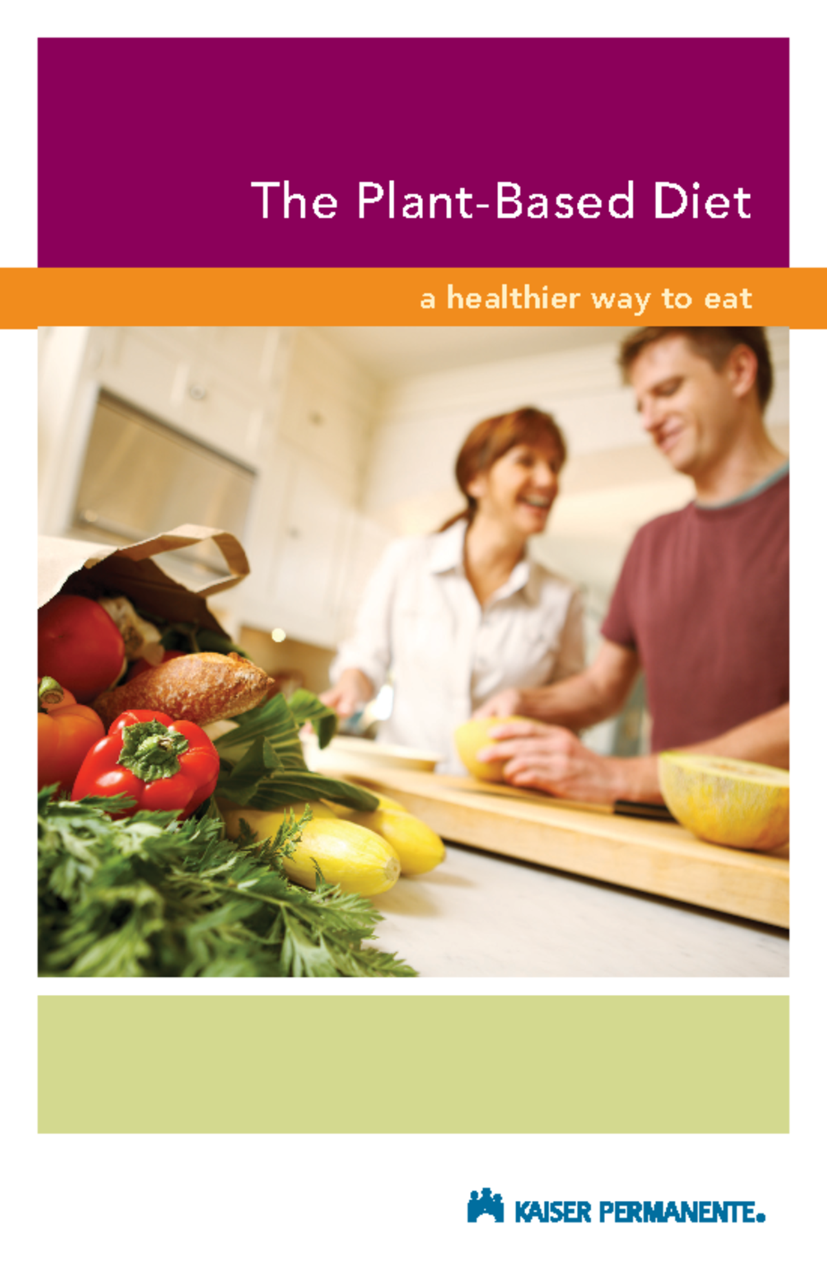 Plant Based Diet Booklet - The Plant-Based Diet a healthier way to eat ...