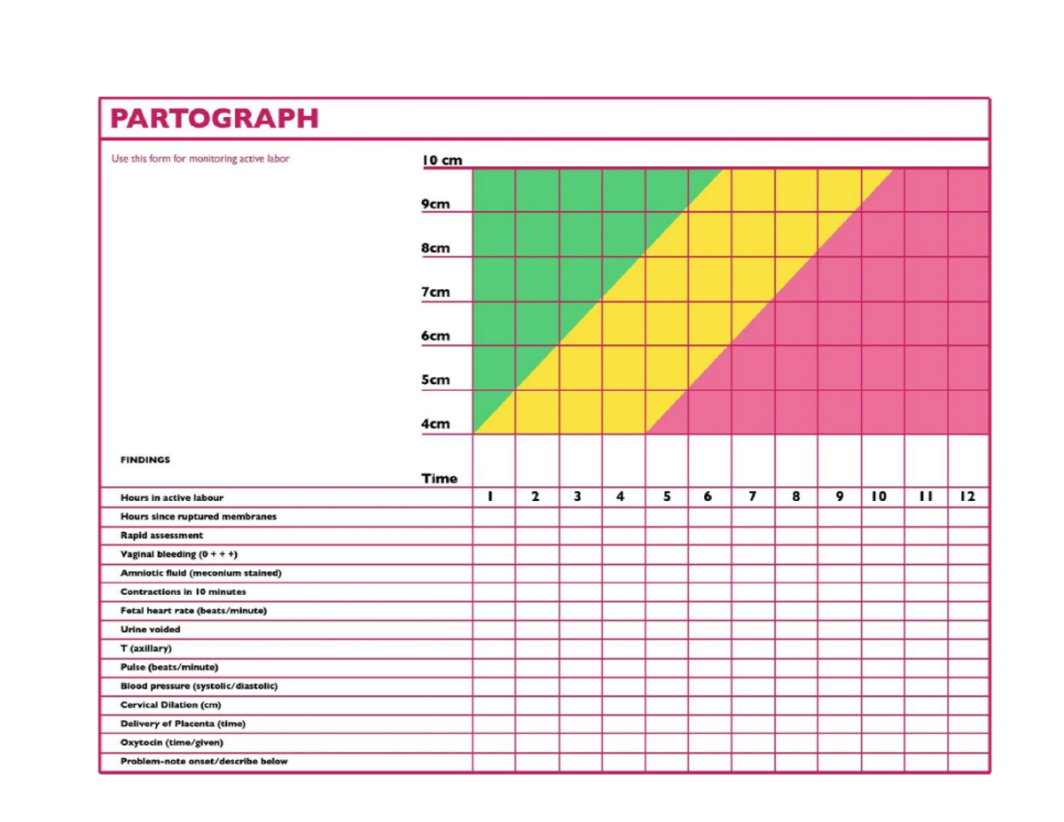 Partograph - Teaching Multi-Grade Classes - Studocu