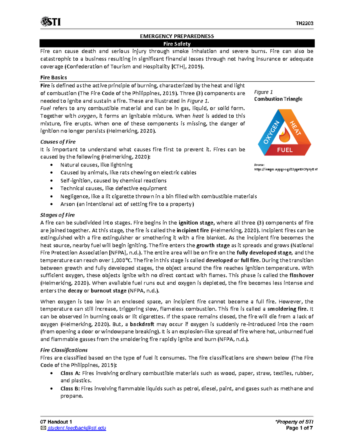 Emergency Preparedness - 07 Handout 1 *Property of STI EMERGENCY ...