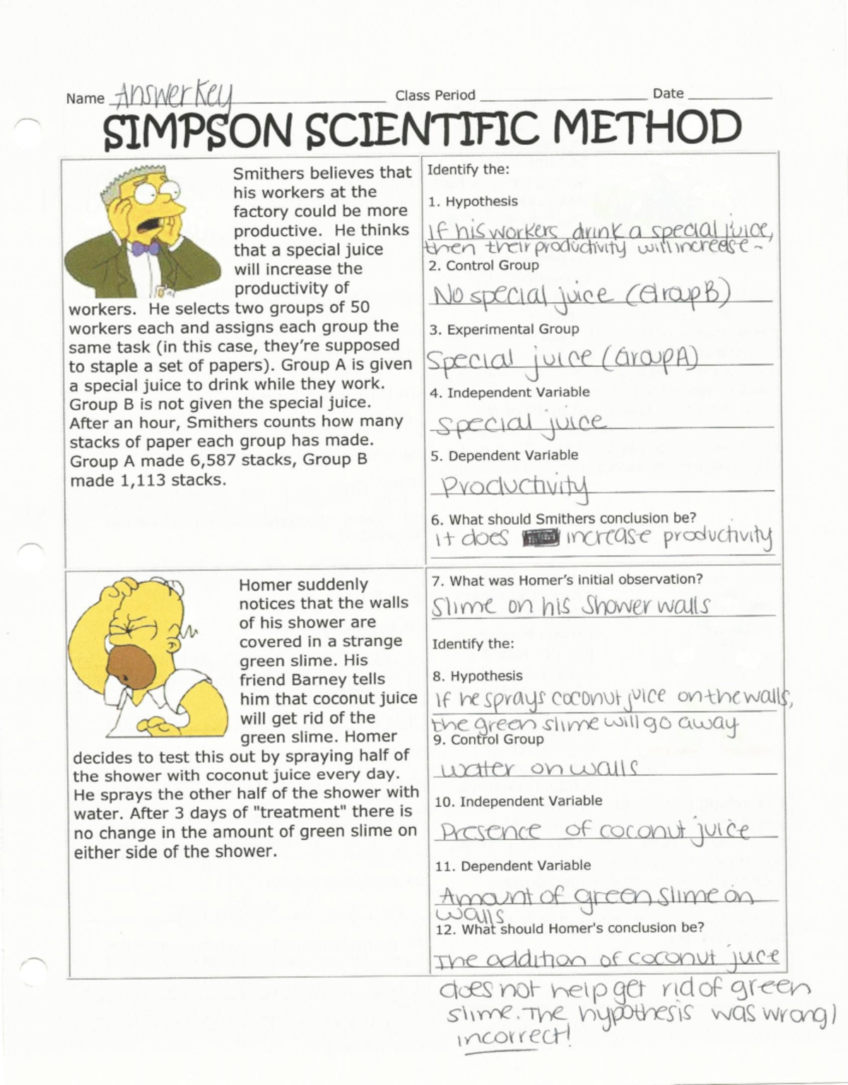 Simpson Scientific Method Answers - Studocu