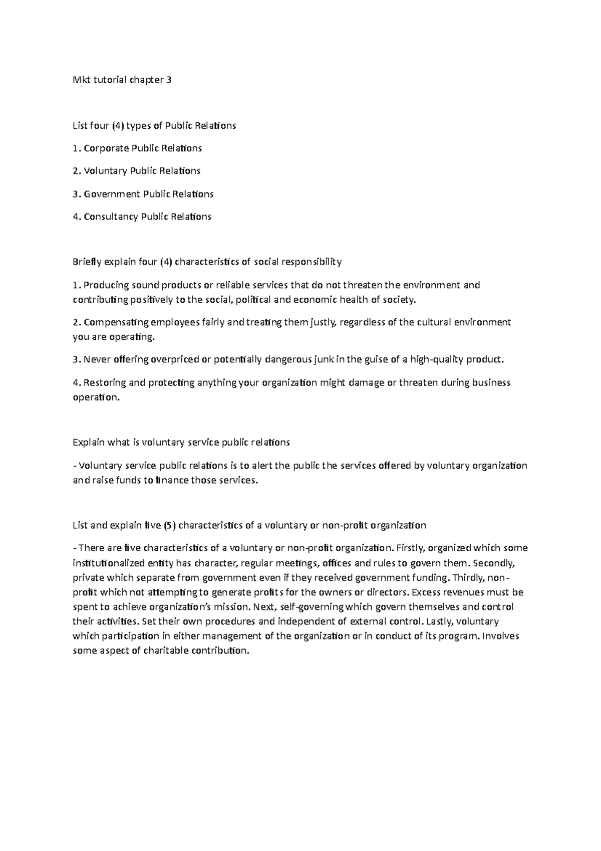 Mkt tutorial chapter 3 - Compensating employees fairly and treating them justly, regardless of ...