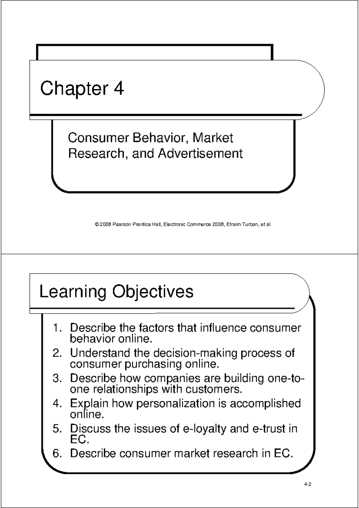 Chapter 4 - No description - © 2008 Pearson Prentice Hall, Electronic ...