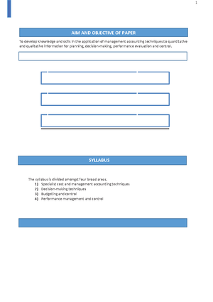 Standard Costing Group Assignment - Corrected - Compiled by Kennedy Z ...