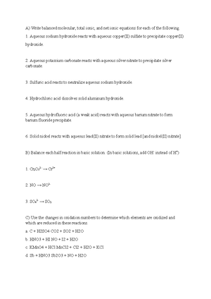 Redox Titration - Experiment No.: 2 Date Topic: Redox Titration Aim: To ...